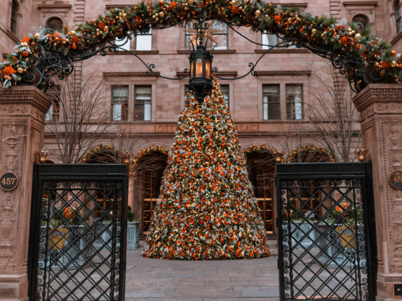 Lotte New York Palace Christmas Tree: Complete NYC Guide